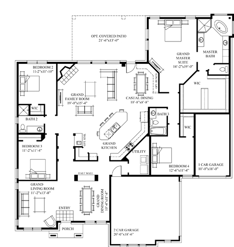 New Home Floor Plans - Premier Verona